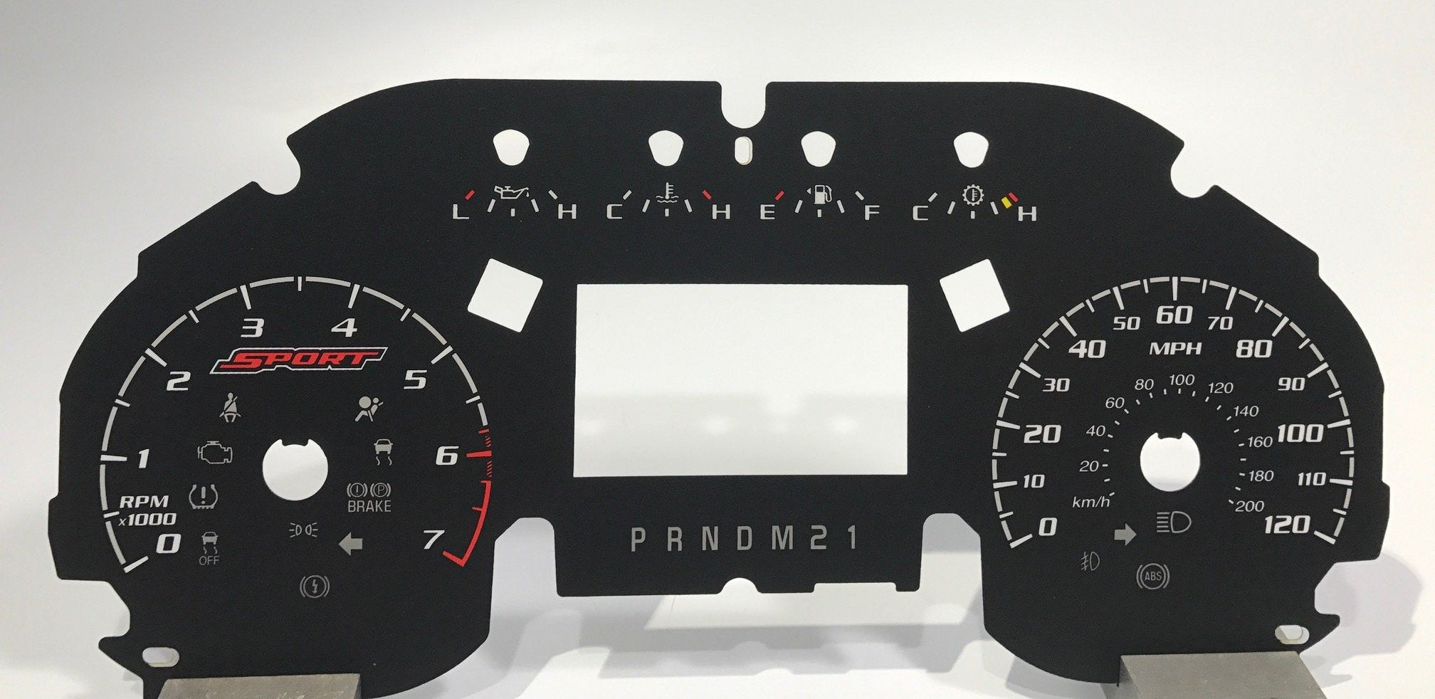 2015-2017 Ford F150 & 250 Lariat Sport Speedometer Conversion Gauge Fa ...